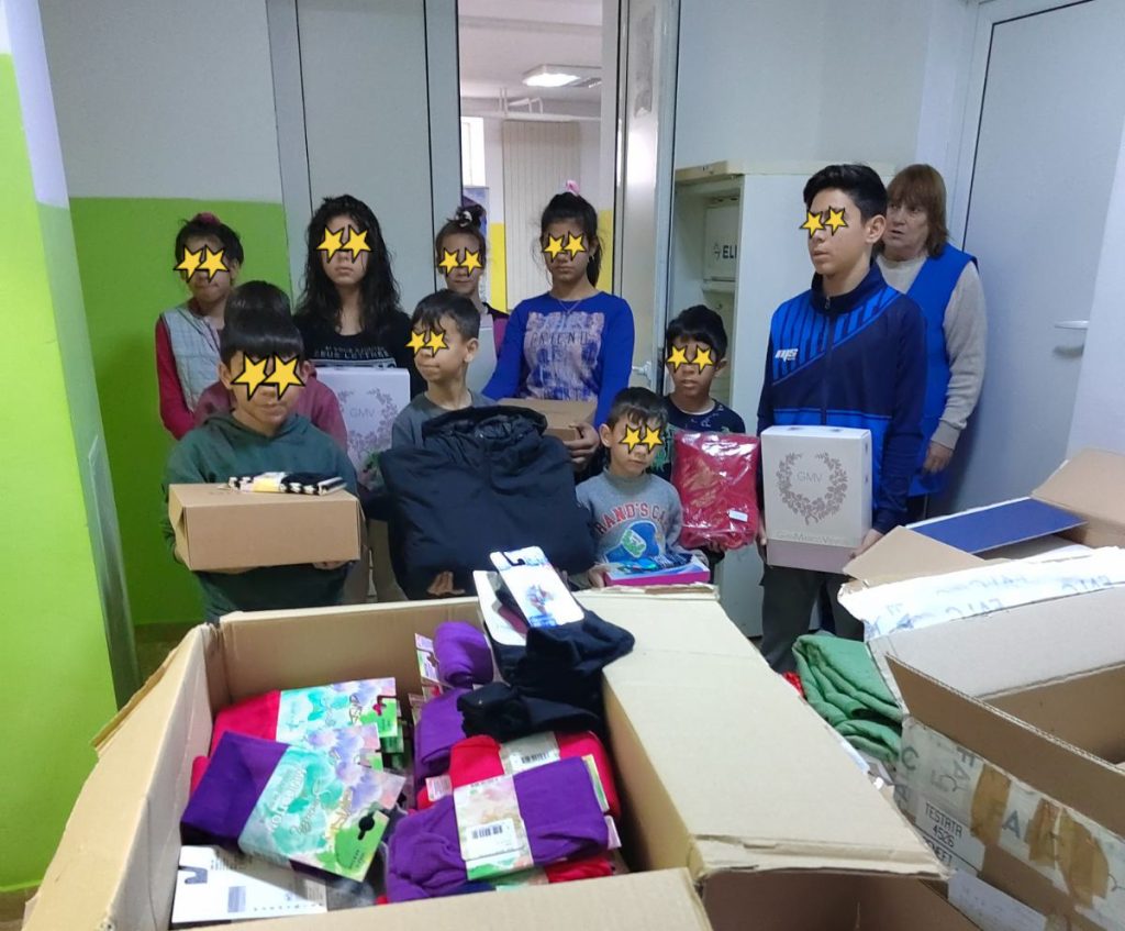 New clothes and shoes for the children from Dolna Banya - Embassy of ...